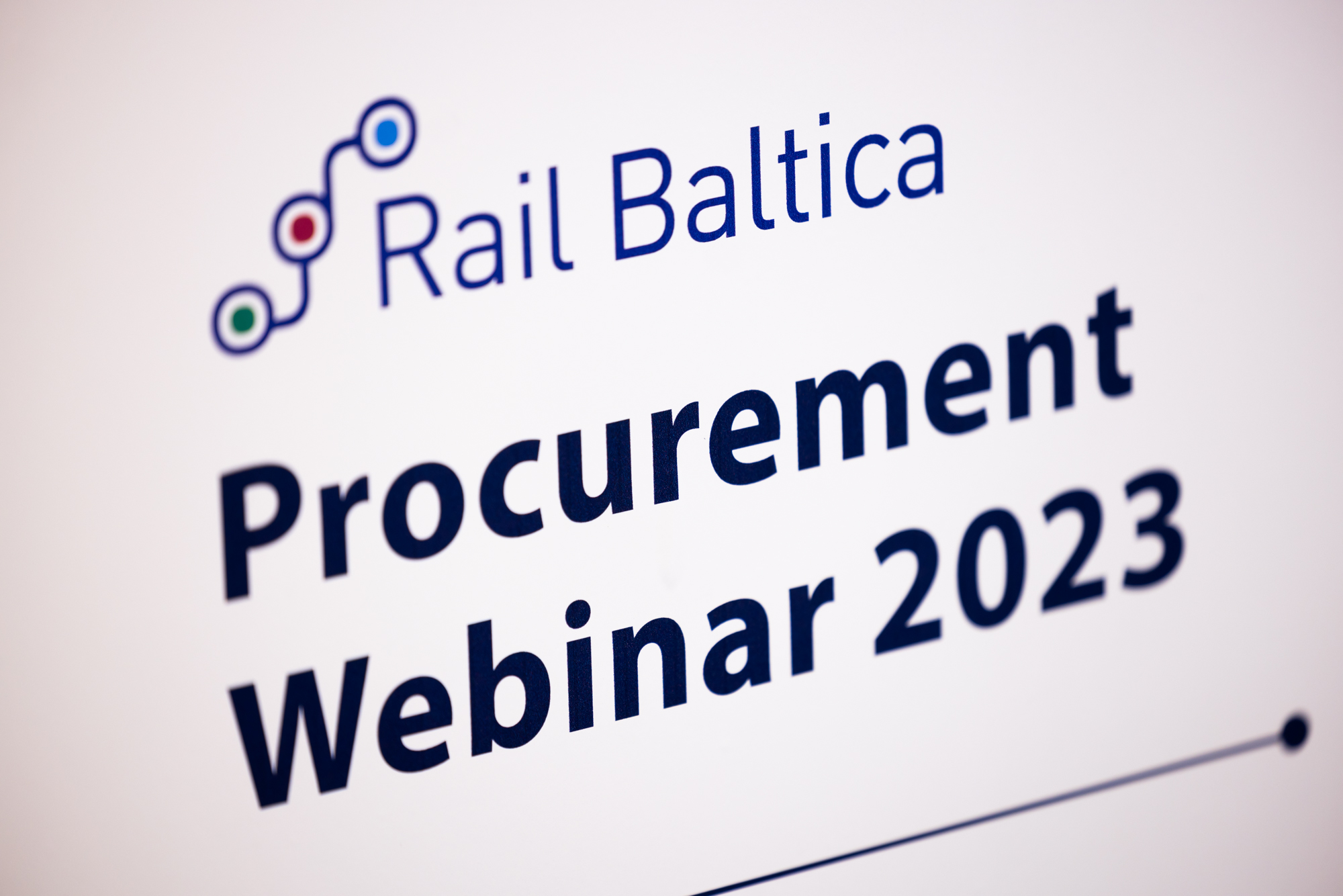 Rail Baltica Procurement Webinar 2023: current procurements, supplier feedback and update on ...
