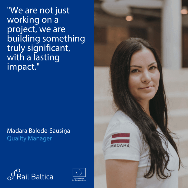 Rail Baltica: The People Behind the Vision. Madara Balode-Sausiņa - RB