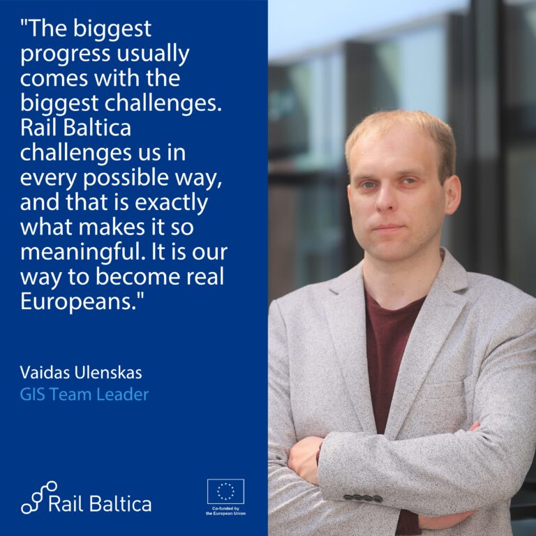 Rail Baltica: The People Behind the Vision. Vaidas Ulenskas - RB